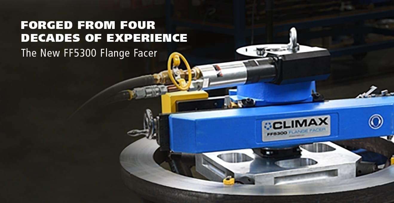 Now Available - The New FF5300 Flange Facer - CLIMAX Portable