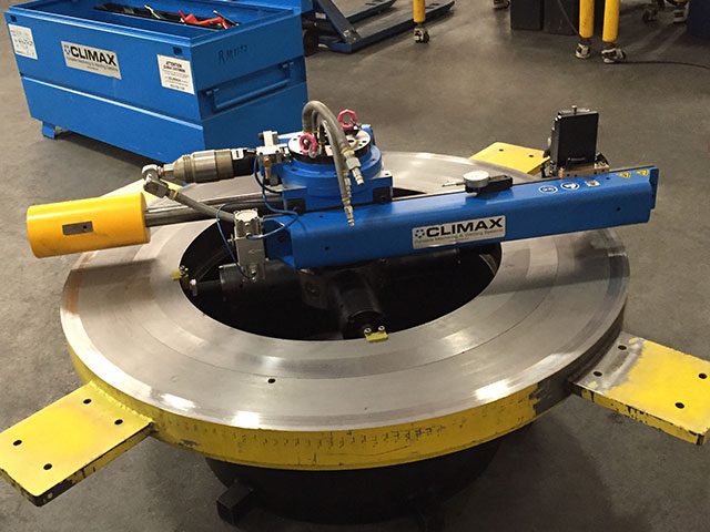 FF6300 Flange Facer – Portfolio - Climax Portable