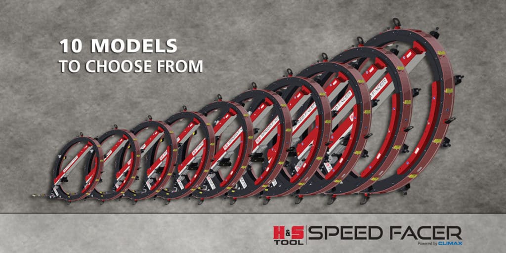 FF1000 OD Mount Flange Facer - Climax Portable