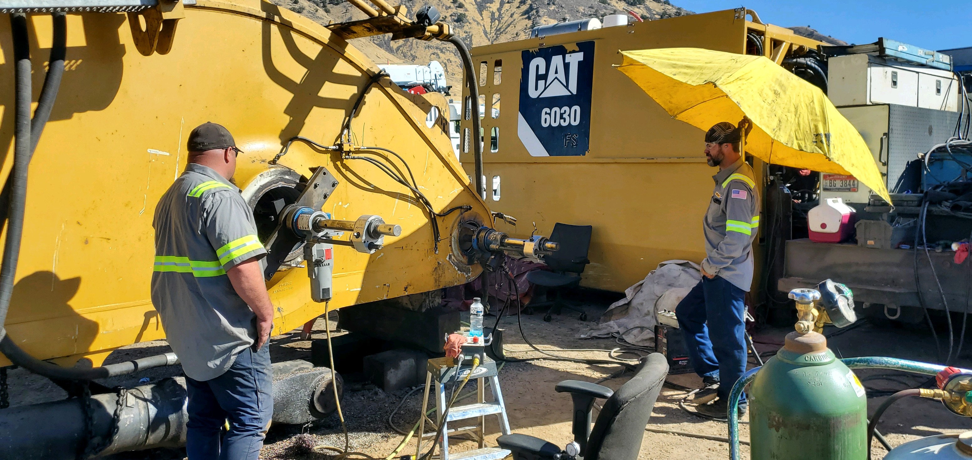 CAT 6030 Shovel Rebuild - Climax Portable