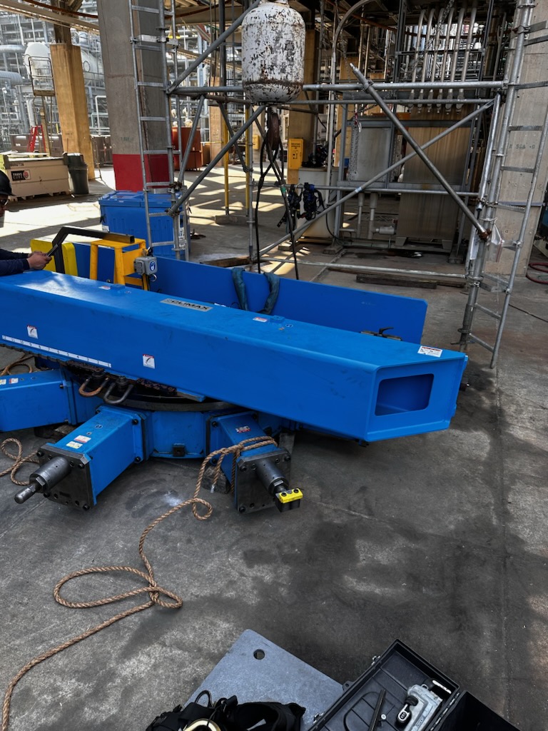 Machining an Exchanger - Climax Portable