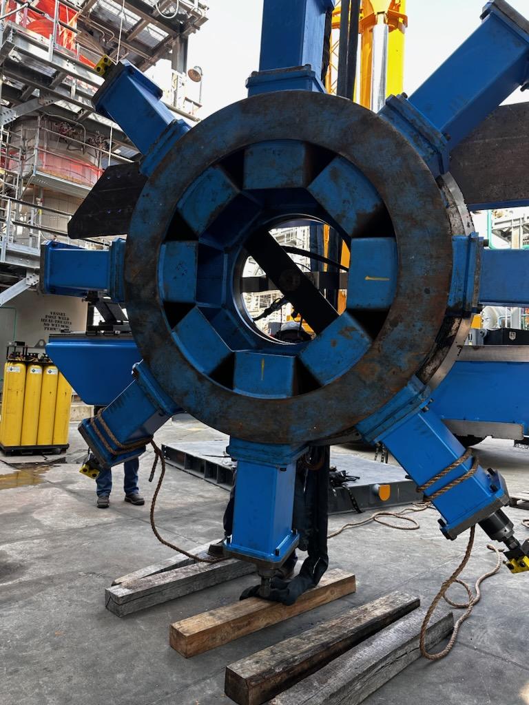 Machining an Exchanger - Climax Portable