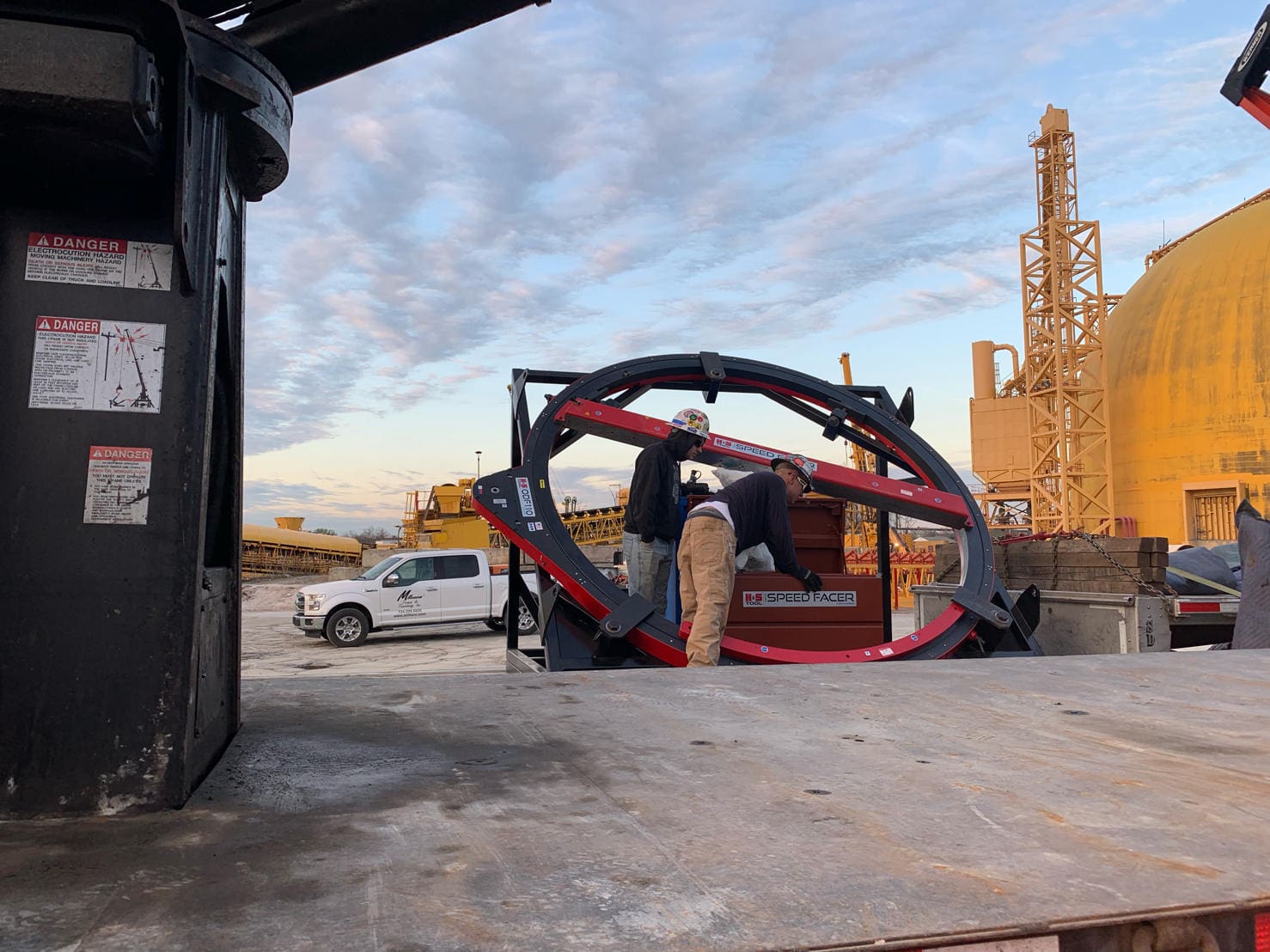 The ODF110 Speed Facer is a top-notch machine! - climax